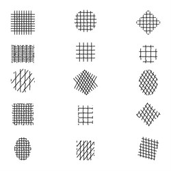 Dot line element design Royalty Free Vector Image