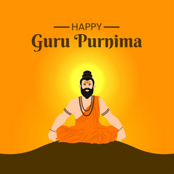 Guru purnima elements file Royalty Free Vector Image