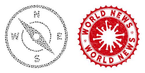 Compass Watermark Icon Vector Images (over 130)