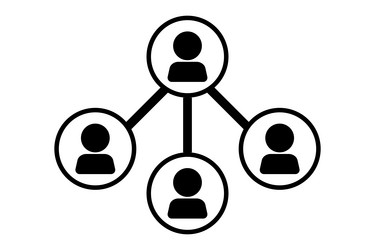 Hooray person silhouette icon or banzai icon Vector Image