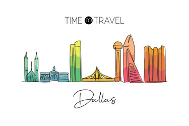 Dallas Skyline Vector Images (over 340)