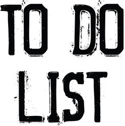 To do list rubber stamp Royalty Free Vector Image