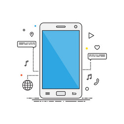 Smartphone logo Royalty Free Vector Image - VectorStock