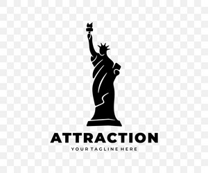 Statue of liberty graphic design Royalty Free Vector Image