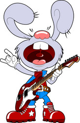 Quick rabbit Royalty Free Vector Image - VectorStock