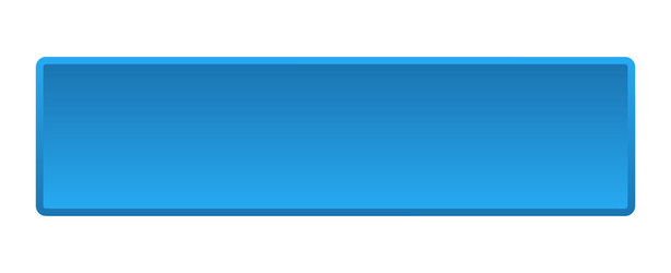 Blank button square blue push Royalty Free Vector Image