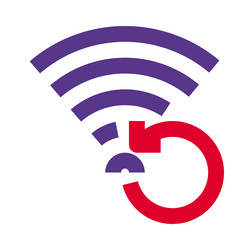 Slow web connection requires reloading Royalty Free Vector