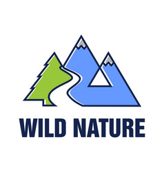 Growing seed logo design Royalty Free Vector Image