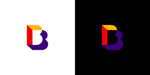 Modern and cool pc logo design Royalty Free Vector Image