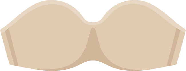 White bra with lace front and back view Royalty Free Vector