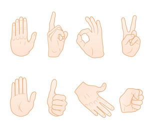 Hand Poses Vector Images (over 38,000)