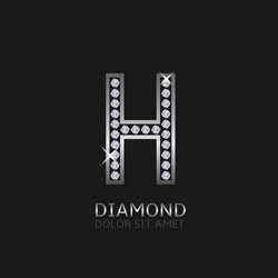 Diamond Alphabetic Letters of H Vector Images (over 490)