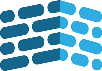 Pile bricks symbol Royalty Free Vector Image - VectorStock