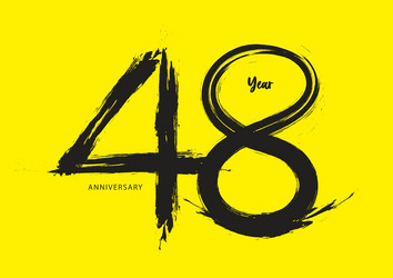 48th Anniversary Vector Images (over 210)