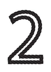 Alphabet Rope Letter Vector Images (over 940)