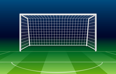 Football Net Front View