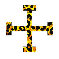 Leopard Animals Heraldry Vector Images (63)