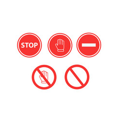 Do not Cut Symbol Vector Images (over 1,500)