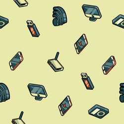 Internet and technology Royalty Free Vector Image