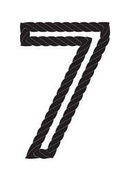 Alphabet Rope Letter Vector Images (over 940)