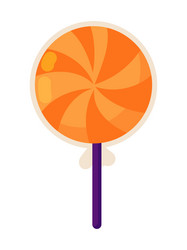 Candy in stick Royalty Free Vector Image - VectorStock