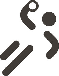 Handball icon Royalty Free Vector Image - VectorStock