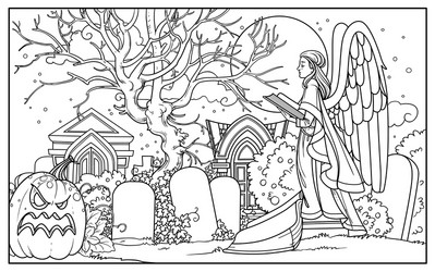 Cemetery Drawing Vector Images (over 7,300)