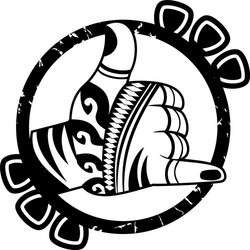 Hawaiian Shaka Tattoo