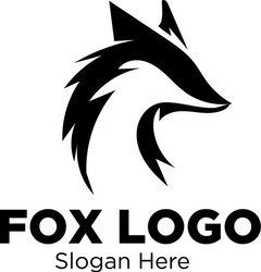 Fox logo designs Royalty Free Vector Image - VectorStock