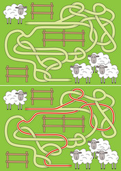 Game Sheep Maze Vector Images (88)