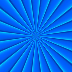 Blue and white abstract rays circle Royalty Free Vector