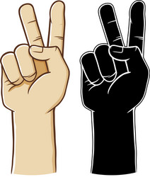 Hand 006 Royalty Free Vector Image - VectorStock