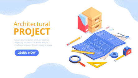 Project management design concept Royalty Free Vector Image