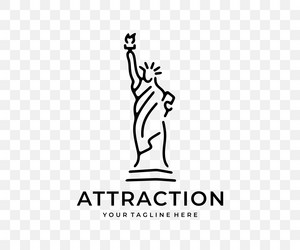 Statue of liberty graphic design Royalty Free Vector Image
