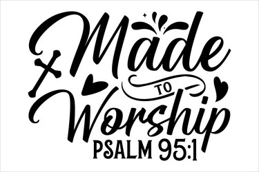Worship Word Logo Vector Images (89)