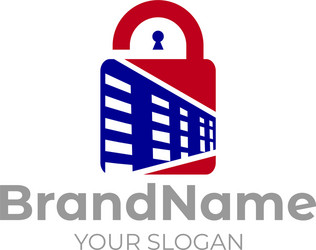 H storage logo design Royalty Free Vector Image