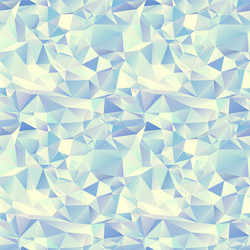Triangular winter blue ice frost background Vector Image