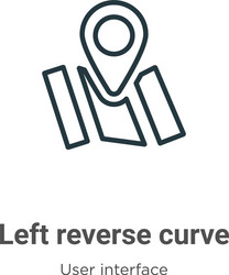 Curve Dangerous Left Road Warning Vector Images (over 410)