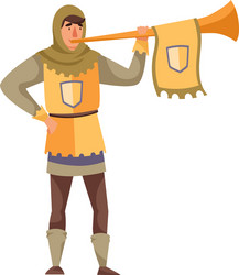 Medieval Messenger Vector Images (40)