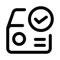 Verify power supply components for safety Vector Image