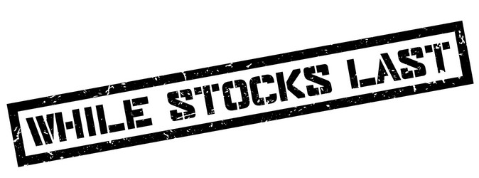 While Stock Lasts Vector Images (16)