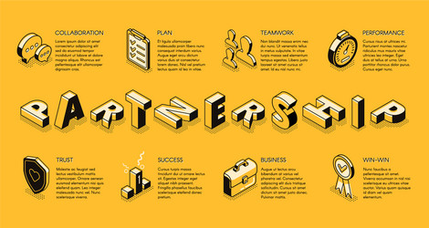 Business Partnership Poster Vector Images (over 1,600)