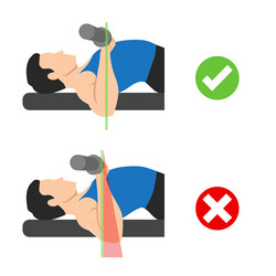 Man Doing Bench Press Vector Images (over 100)