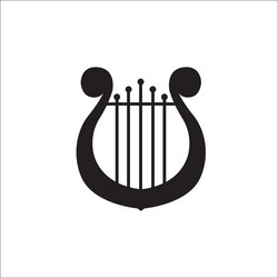 3d music note for music concept design in plastic Vector Image