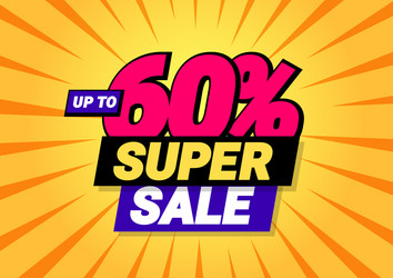 Super offer special offers Royalty Free Vector Image