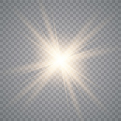 Yellow bright radiance Royalty Free Vector Image