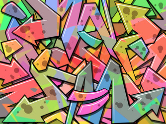 Graffiti fonts Royalty Free Vector Image - VectorStock