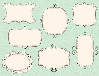 Decorative Frames & Borders Royalty Free Vector Image