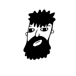 Beard Man Outline Vector Images (over 8,200)