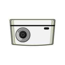 Screen projector video cartoon Royalty Free Vector Image